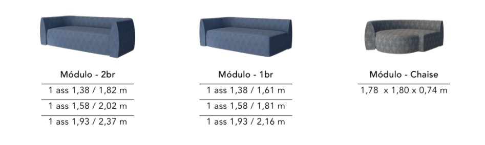 Sofá-cama Yak – LCL Design